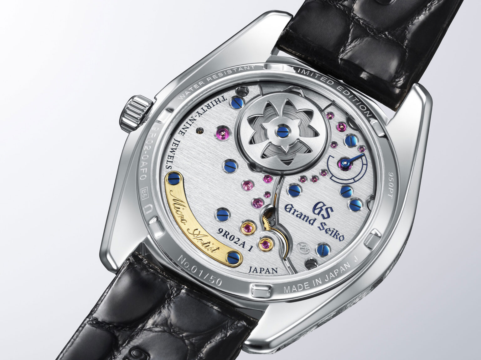 Grand Seiko Masterpiece Collection Hand-engraved Manual-winding Spring ...